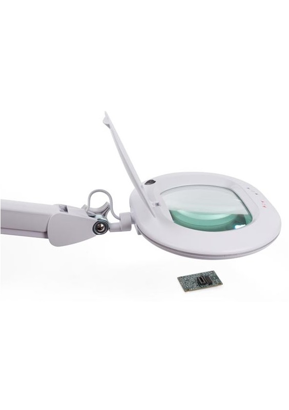 LAMPE LOUPE LED - INTENSITÉ VARIABLE - 5 DIOPTRIES - 60 LEDs