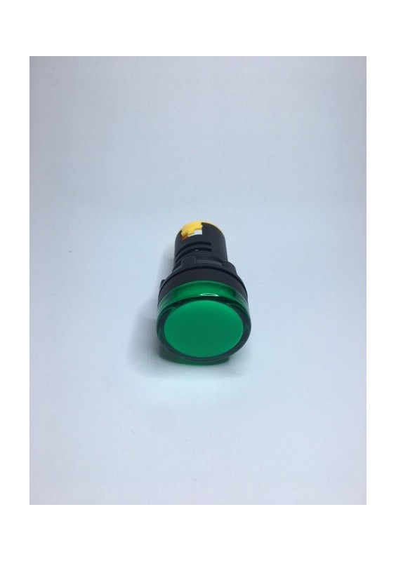 VOYANT LED Ø 22mm 24V 600cd - VERT