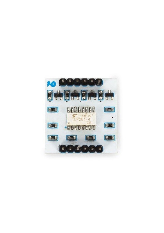 MODULE BREAKOUT OPTOCOUPLEUR 4 CANAUX TLP281 POUR ARDUINO - WPI452