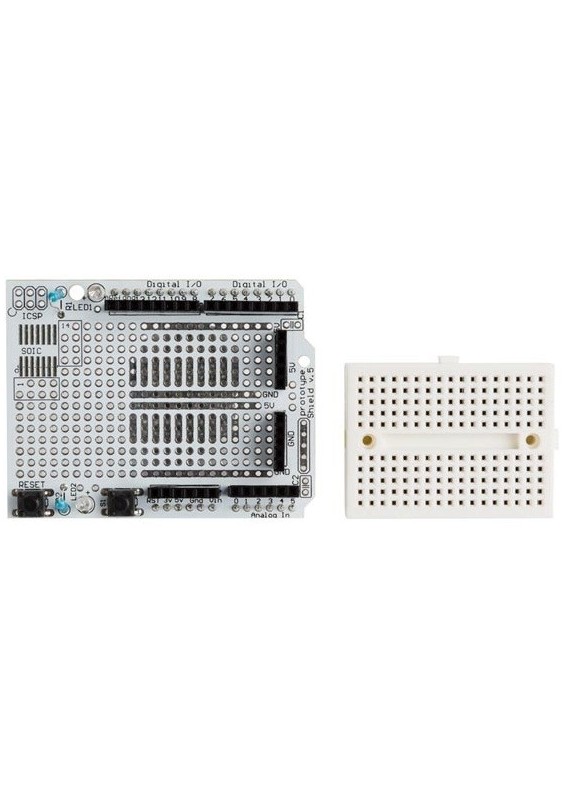 CARTE D'EXPERIMENTATION AVEC MINI PLATINE D'ESSAI POUR ARDUINO® UNO - WPB201