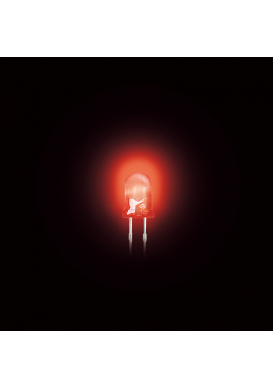 DIODES LED 5mm ROUGE (100)